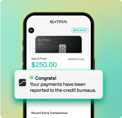 Extra | Build Your Credit With A Debit Card